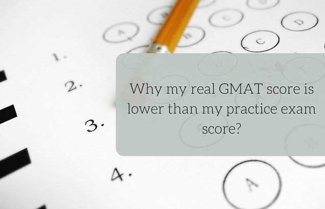 Why Was My Official GMAT Score Lower than My Practice Test Scores ...